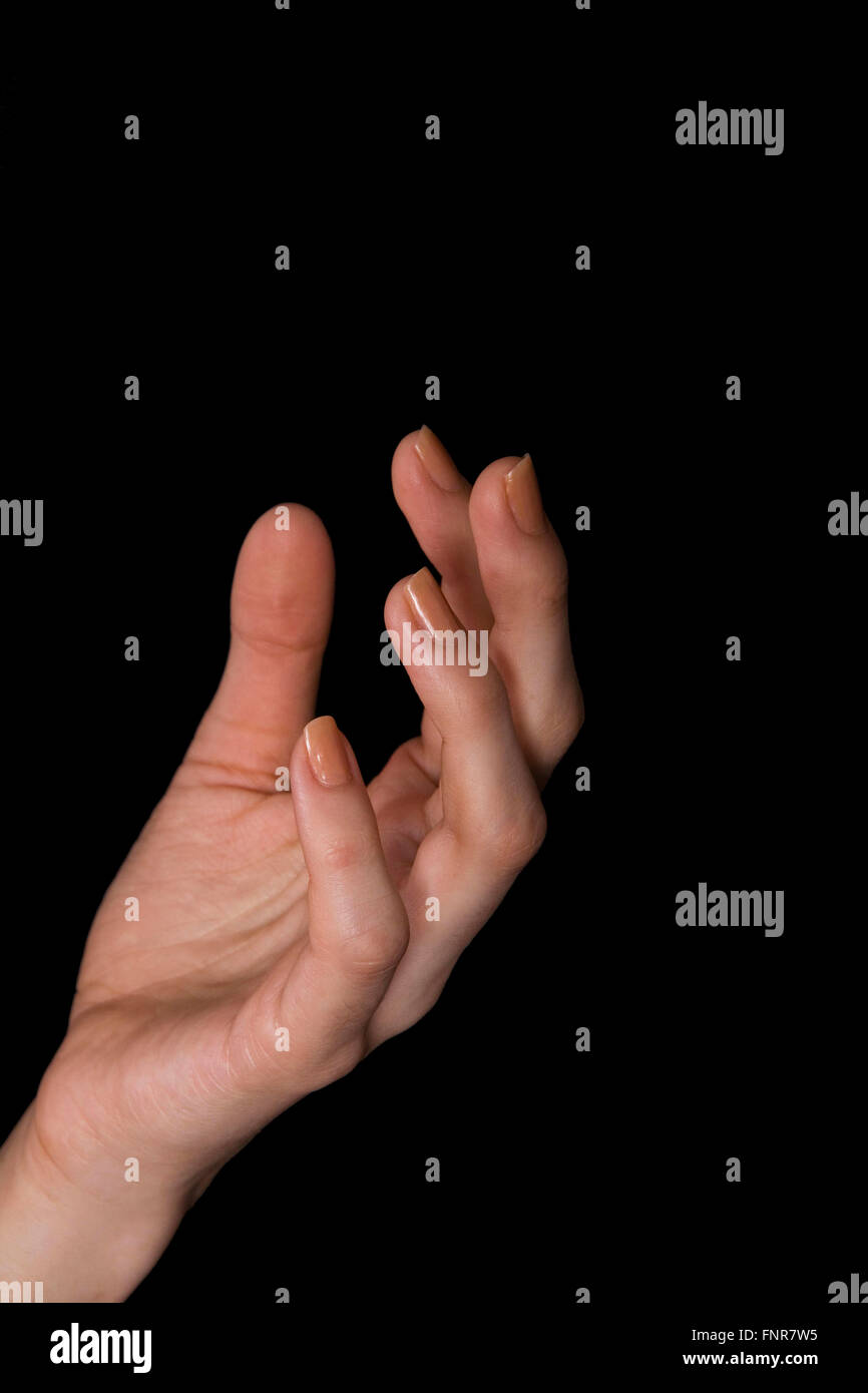 Out stretched hand Stock Photo - Alamy