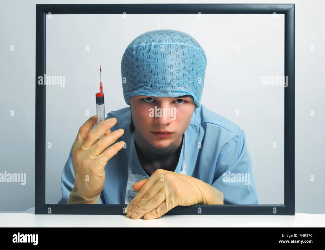 Through a frame hi-res stock photography and images - Alamy