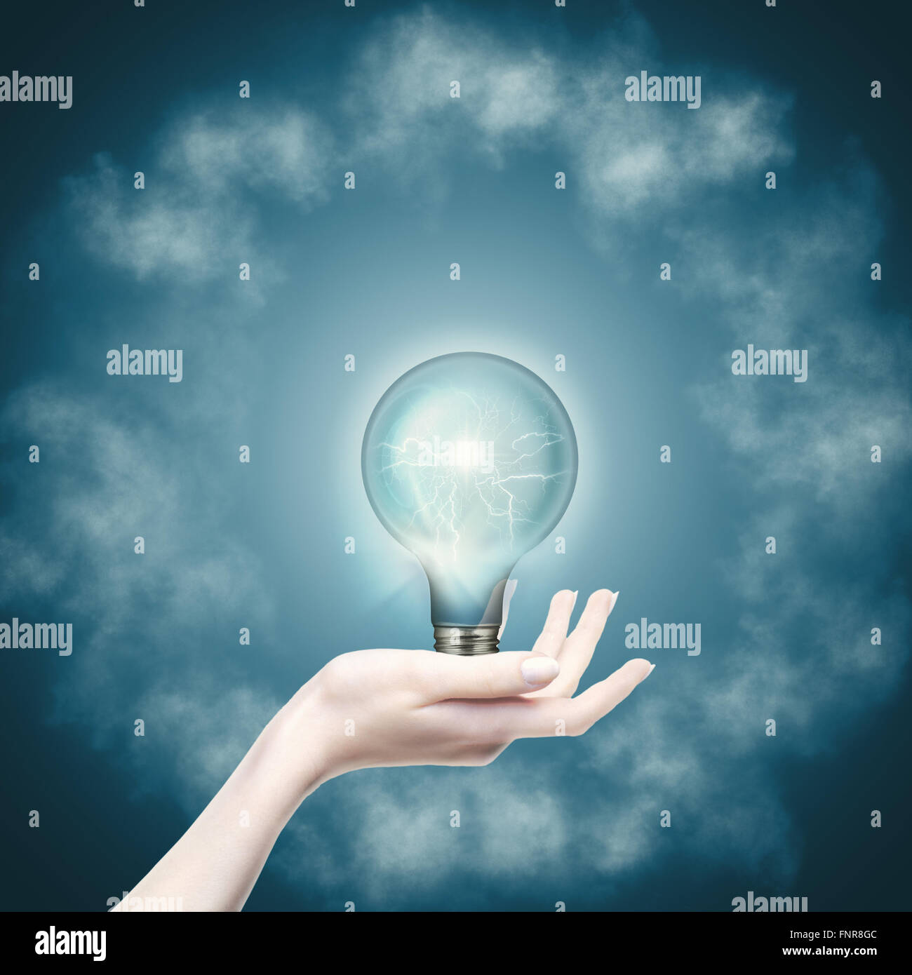 Pure Energy. Abstract Power and Technology backgrounds Stock Photo - Alamy