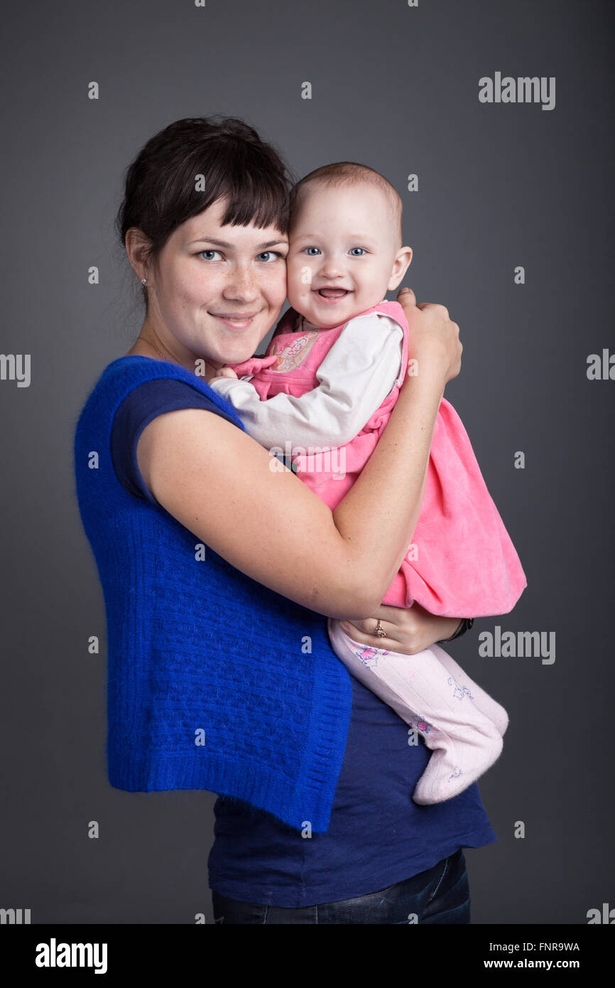 Mother and Baby Stock Photo - Alamy