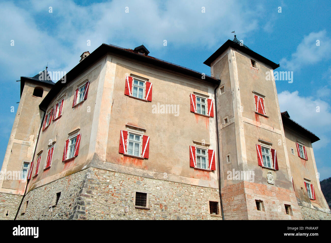 Italy, Trentino Alto Adige, Castel Thun Castle Stock Photo - Alamy