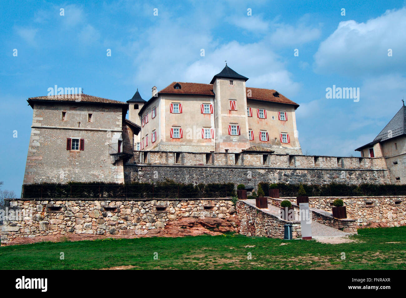 Italy, Trentino Alto Adige, Castel Thun Castle Stock Photo - Alamy