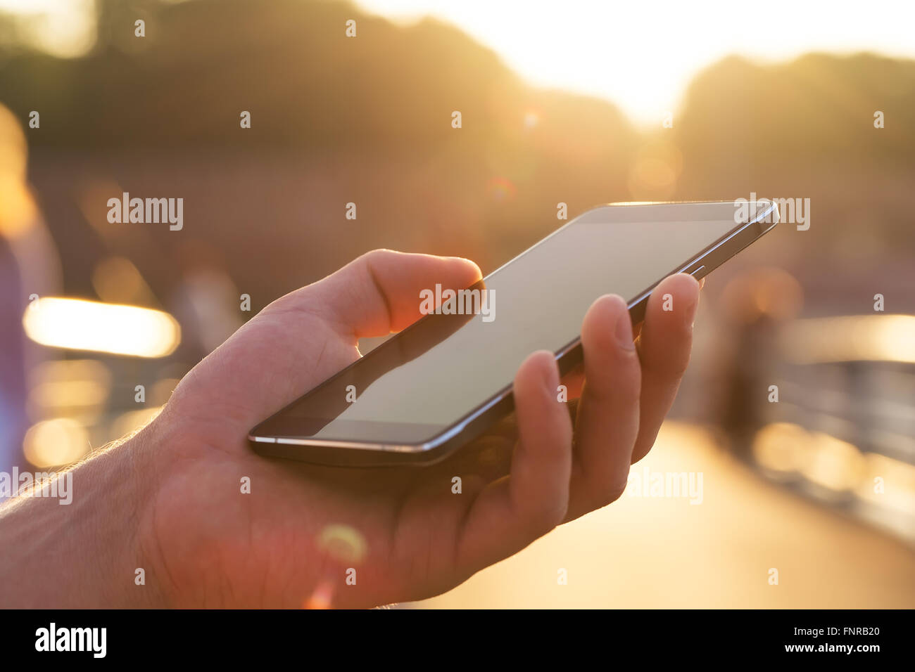 Close up smartphone device in hi-res stock photography and images - Alamy