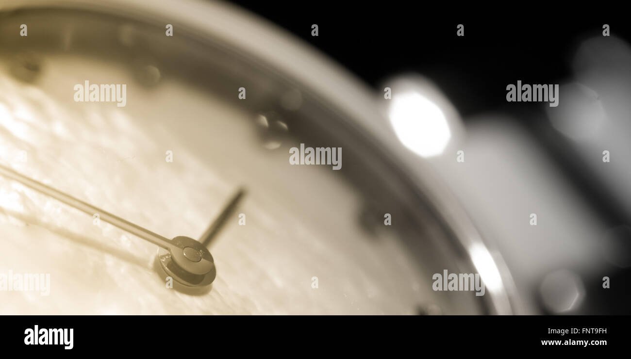 Luxury wrist watch macro photo Stock Photo - Alamy