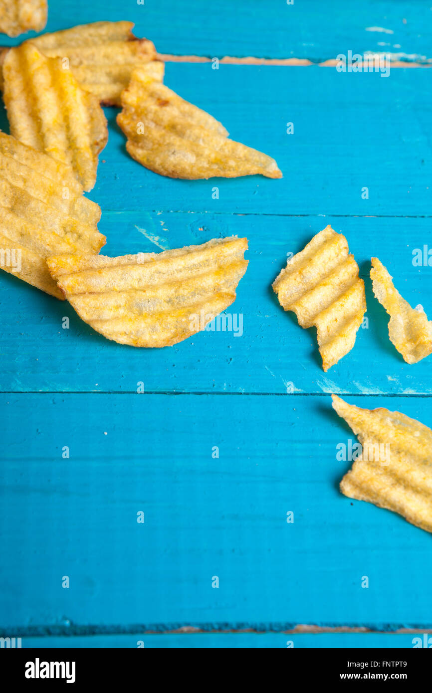 Scattered chips hi-res stock photography and images - Alamy