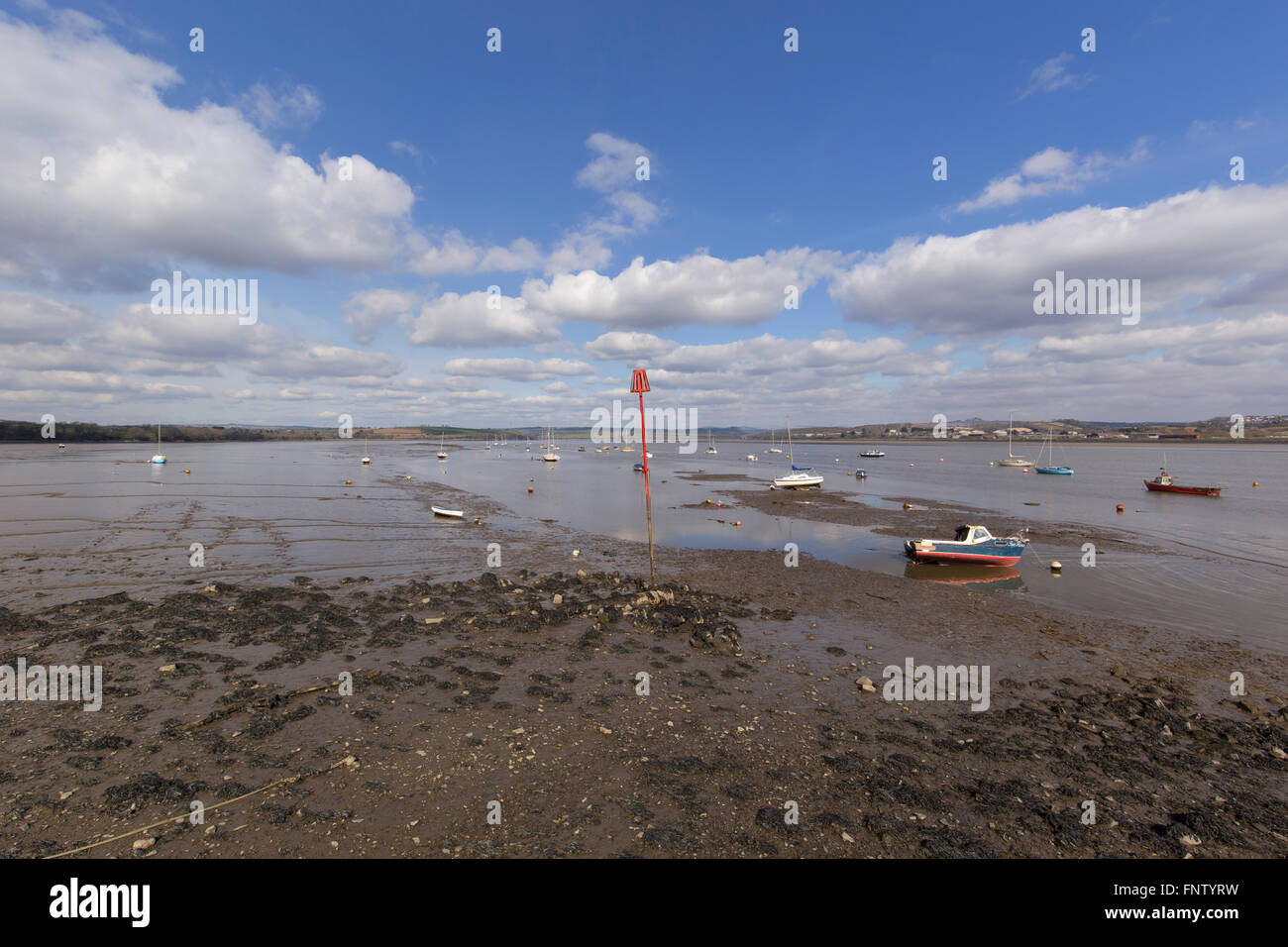 River Tamar taken from the Saltash side Stock Photo - Alamy