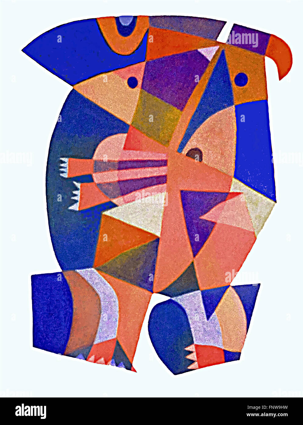 Abstract human face painting hi-res stock photography and images - Alamy