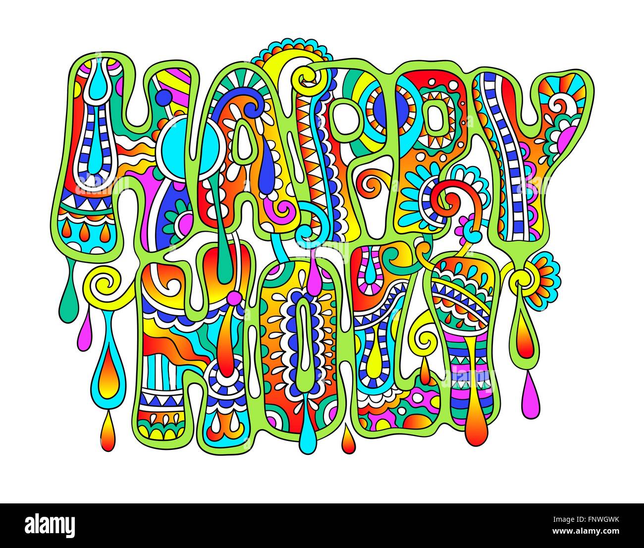 Hindu Festival Drawing