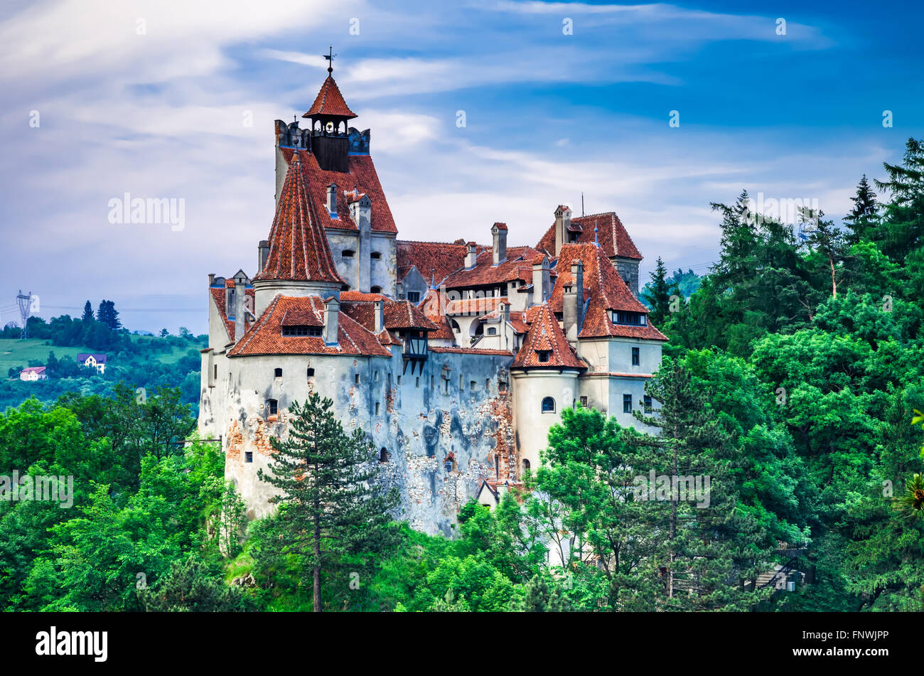 Wallachia bran castle hi-res stock photography and images - Alamy