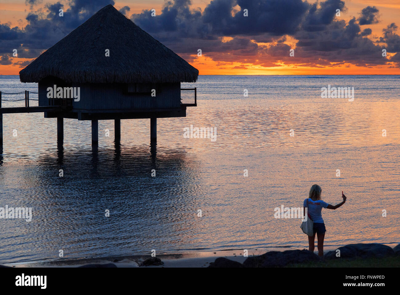 Tahitian Girl French Polynesia High Resolution Stock Photography and ...