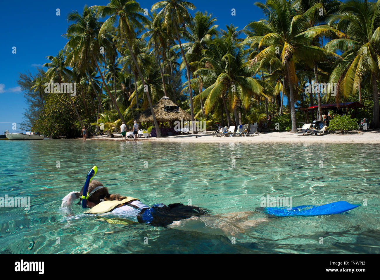 Motu mahana, french polynesia hi-res stock photography and images - Alamy