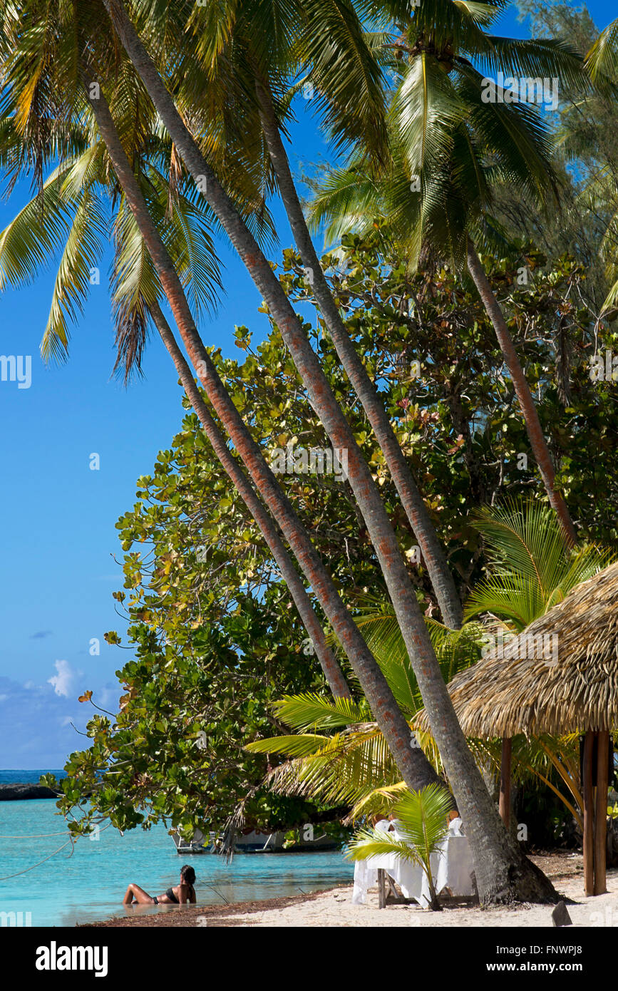 Motu mahana, french polynesia hi-res stock photography and images - Alamy