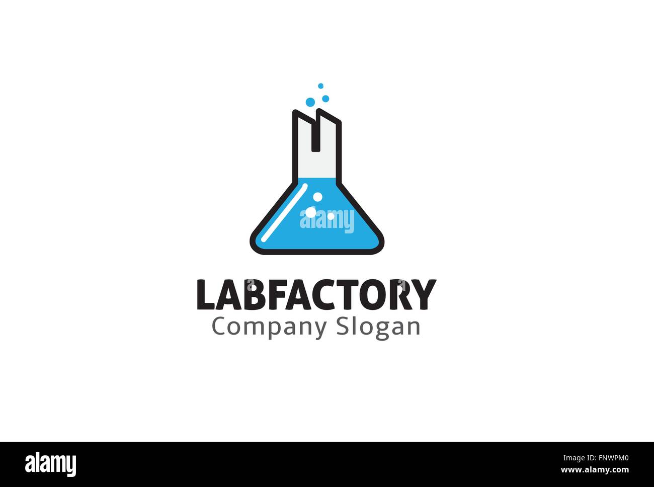 Lab Factory Design Illustration Stock Vector Image & Art - Alamy