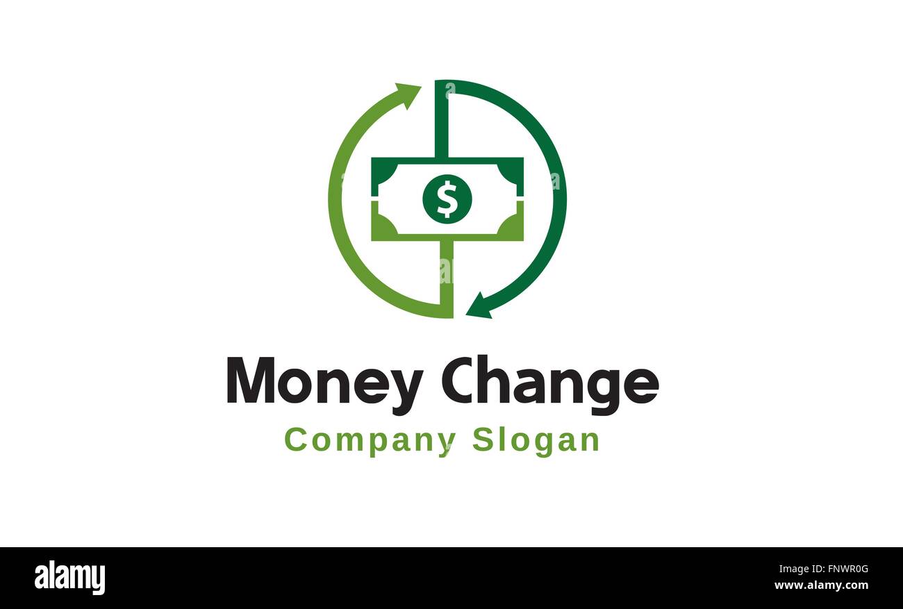 Money Change Logo illustration Stock Vector Image & Art - Alamy