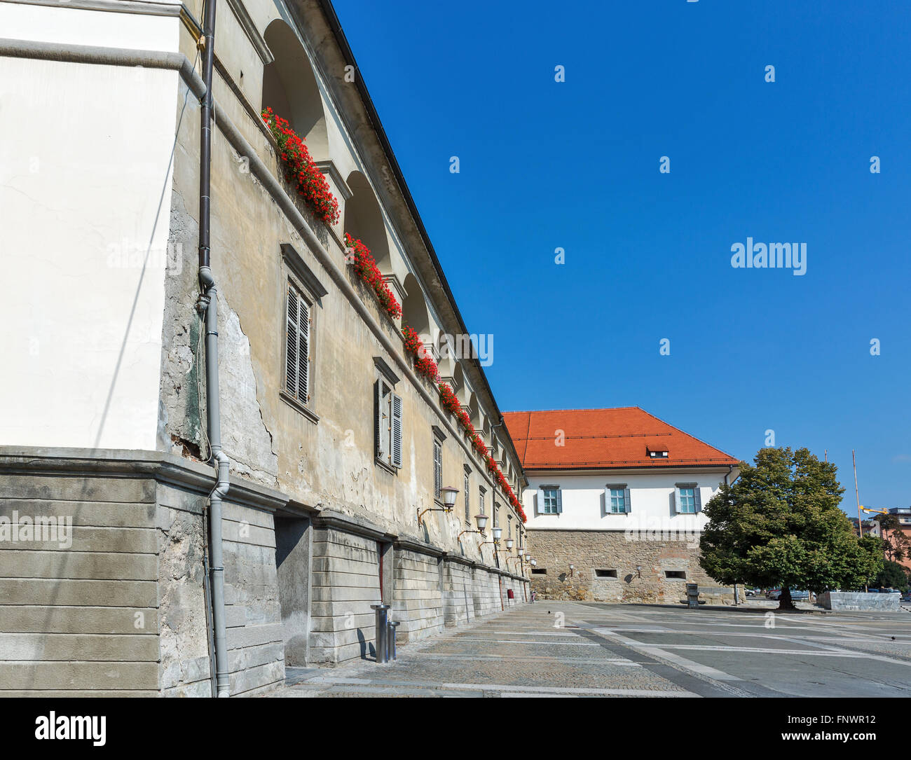 Building of Maribor Castle, Slovenia Stock Photo - Alamy