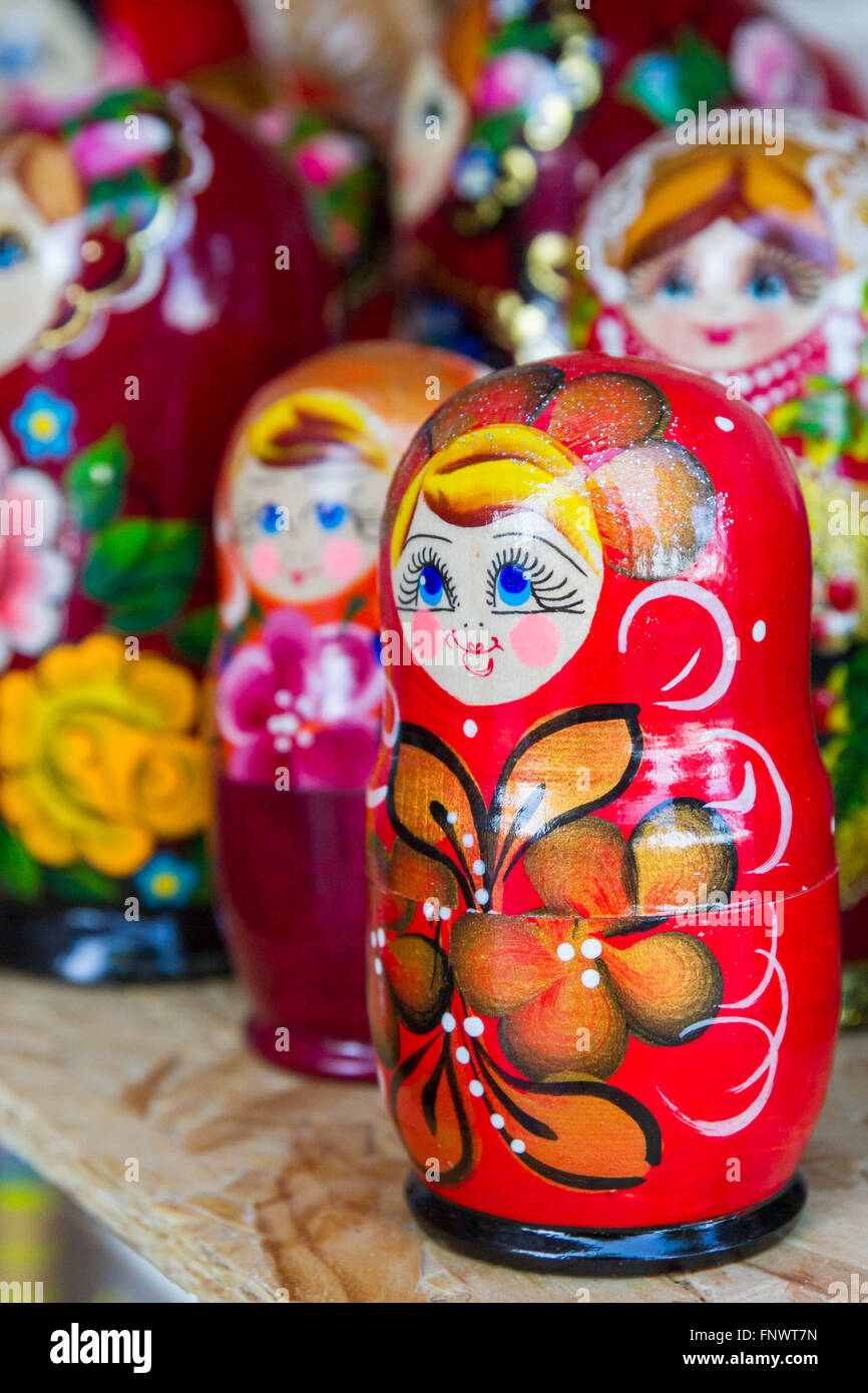 Russian nested doll Stock Photo - Alamy