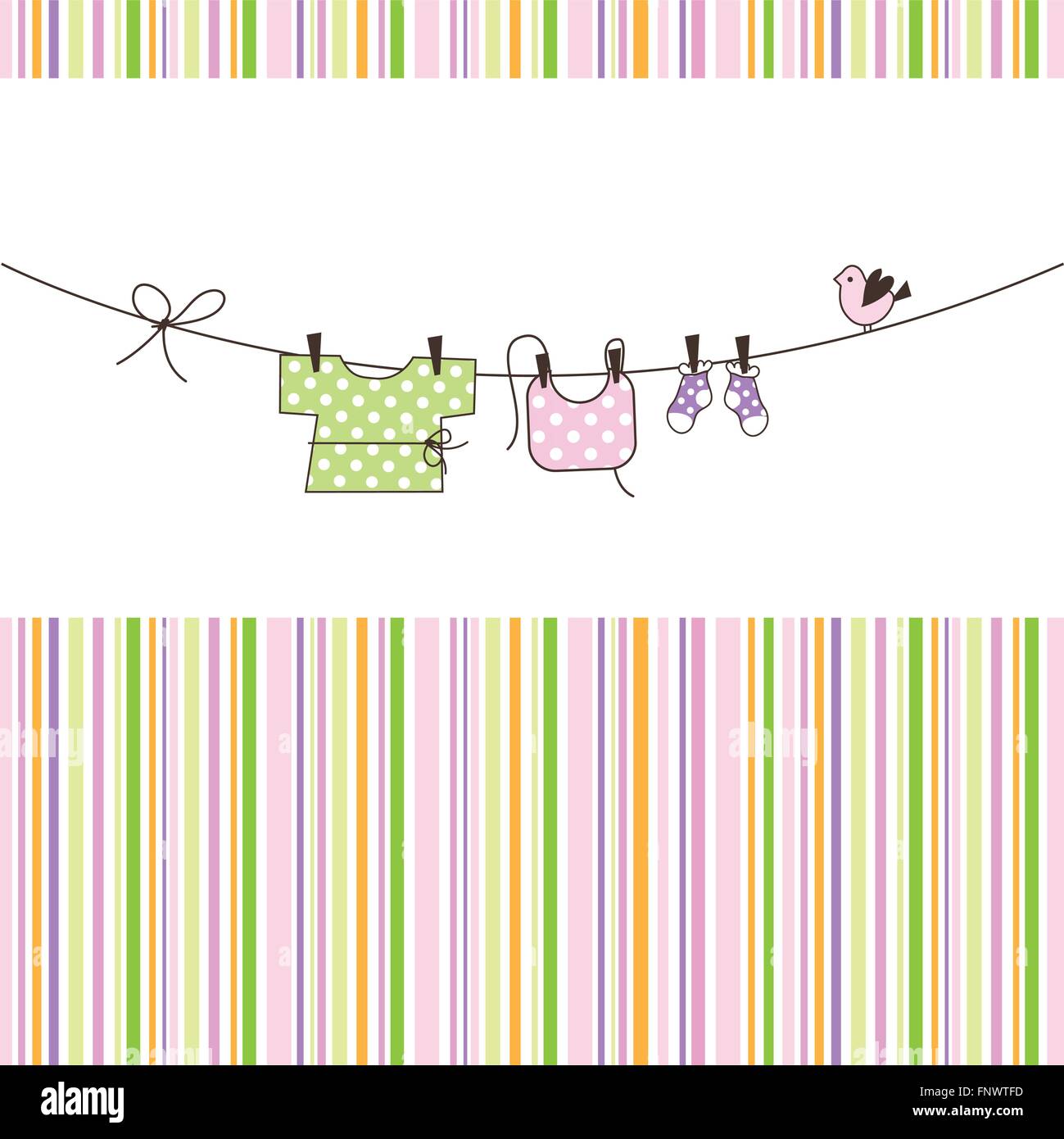 Baby shower announcement feet hi-res stock photography and images - Alamy