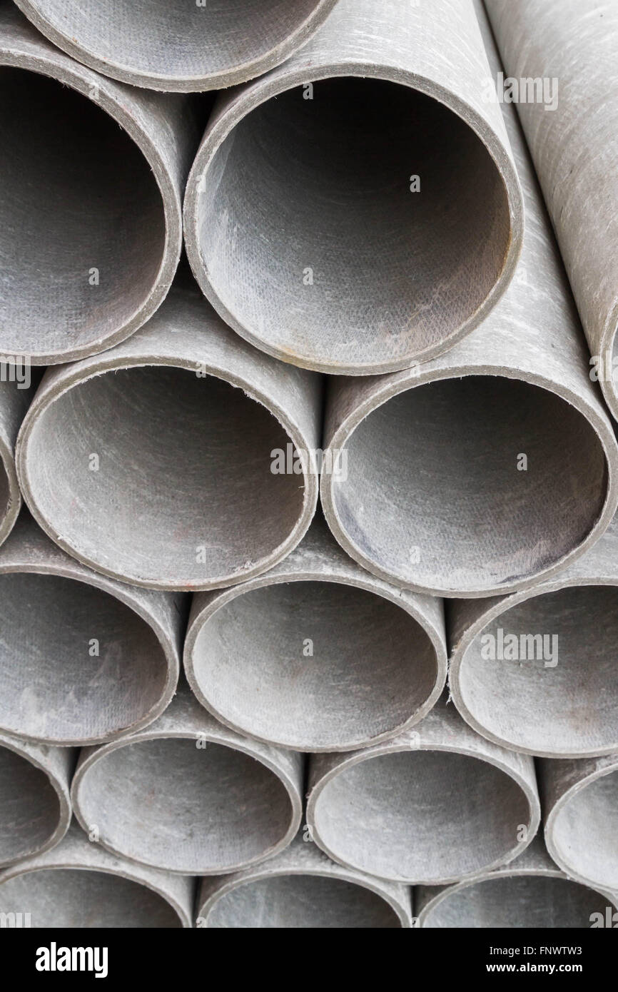 Pipes without naportnye used for construction Stock Photo - Alamy