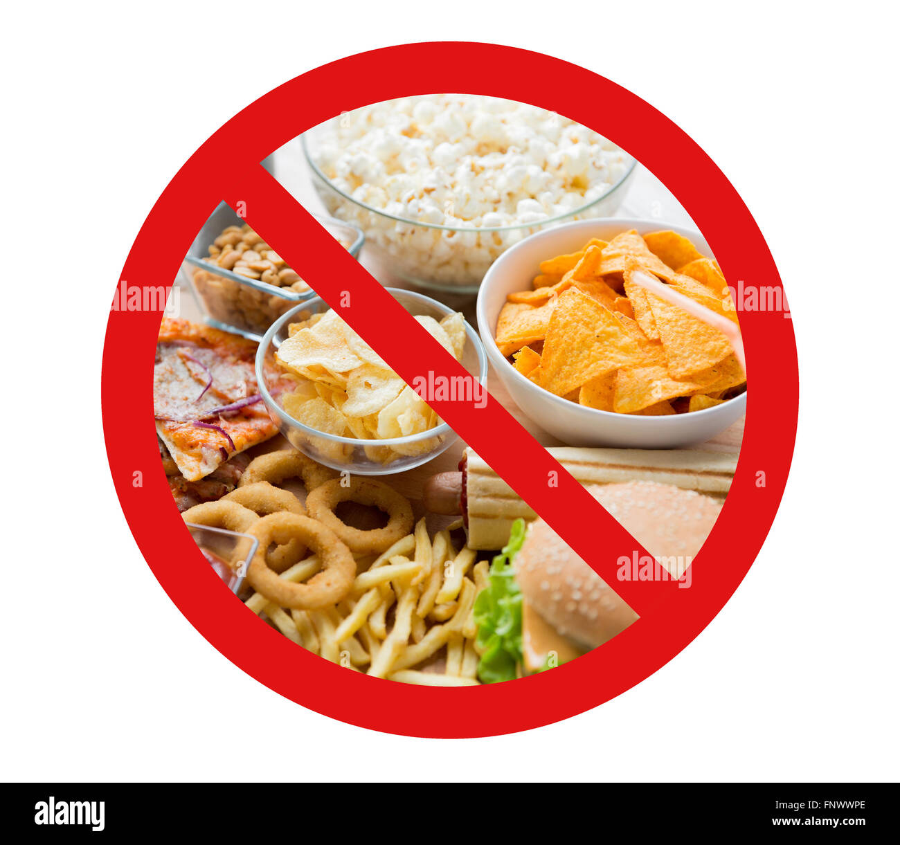 Fast food menu sign Cut Out Stock Images & Pictures - Alamy