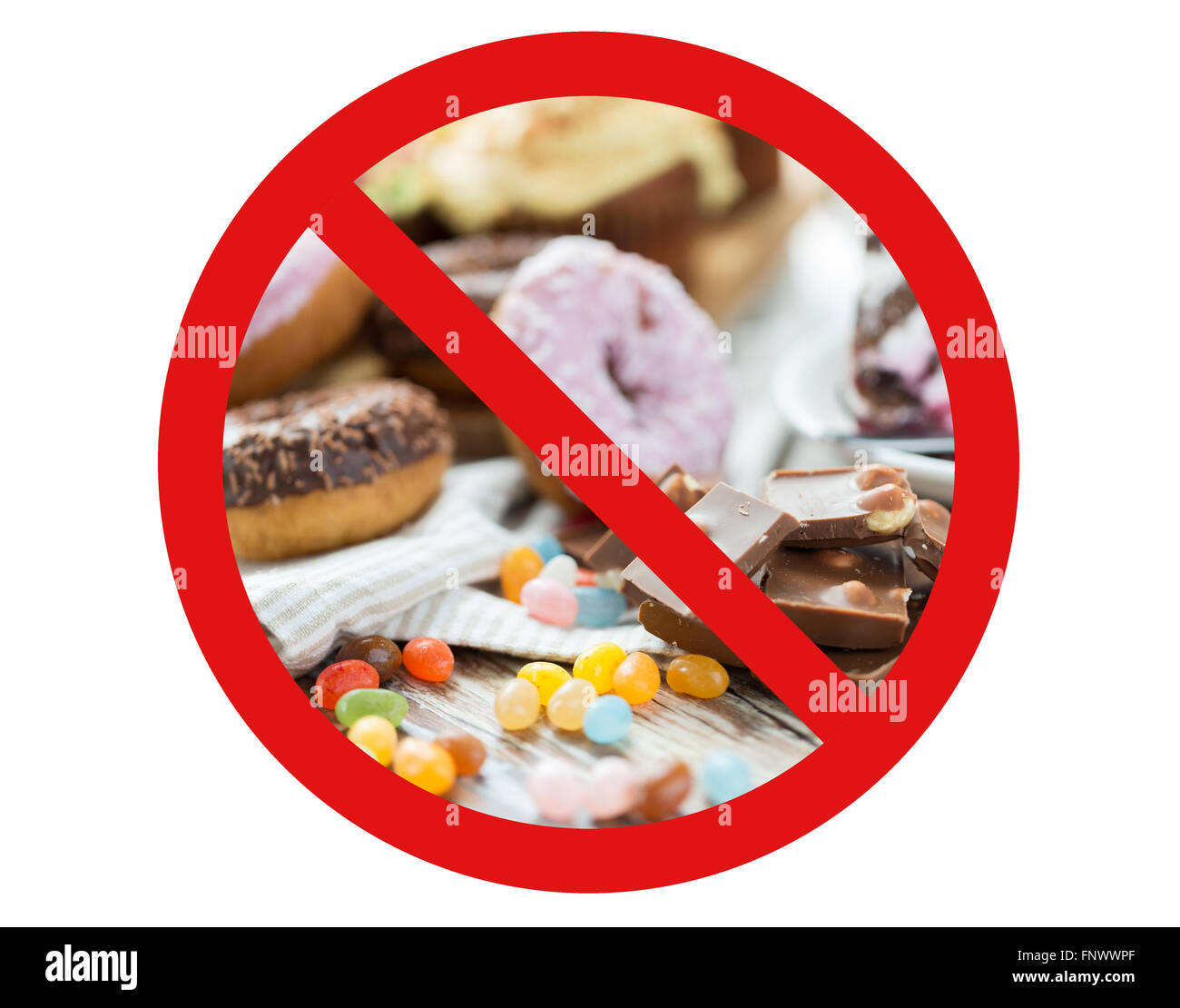 Fat eating sweets hi-res stock photography and images - Alamy