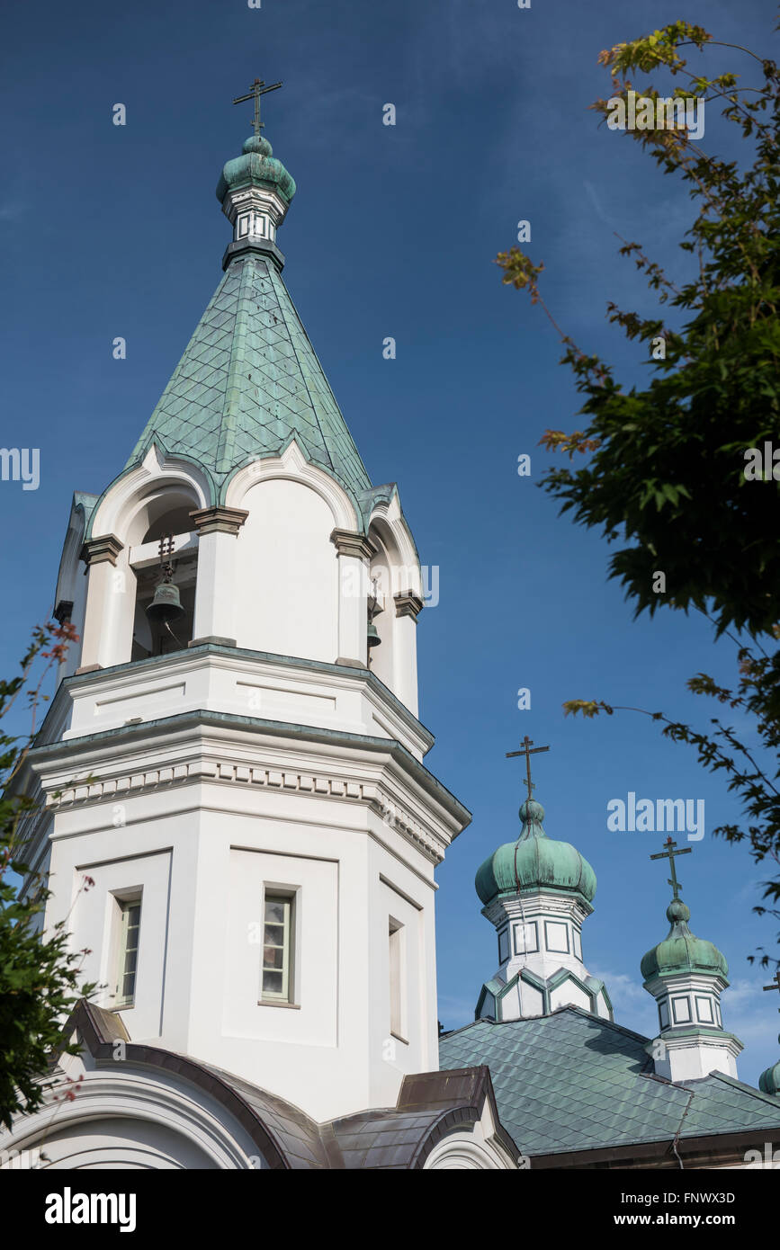 Hakodate Orthodox Church, Hokkaido, Japan Stock Photo - Alamy