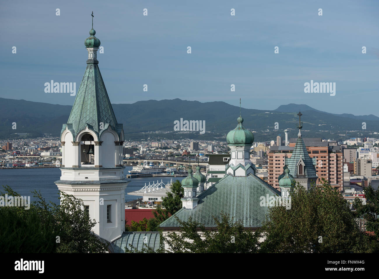 Hakodate Orthodox Church, Hokkaido, Japan Stock Photo - Alamy