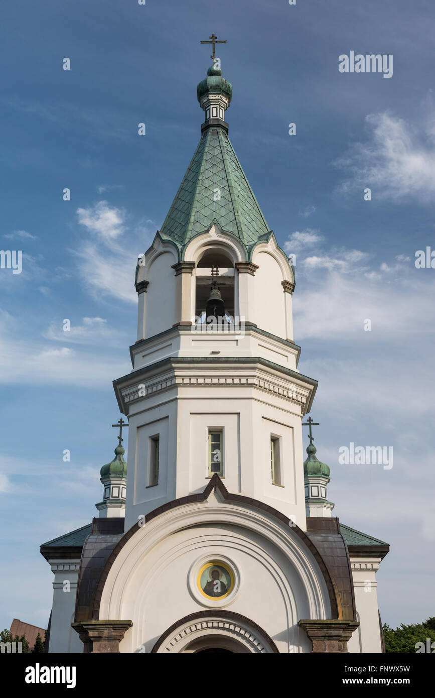 Hakodate Orthodox Church, Hokkaido, Japan Stock Photo - Alamy