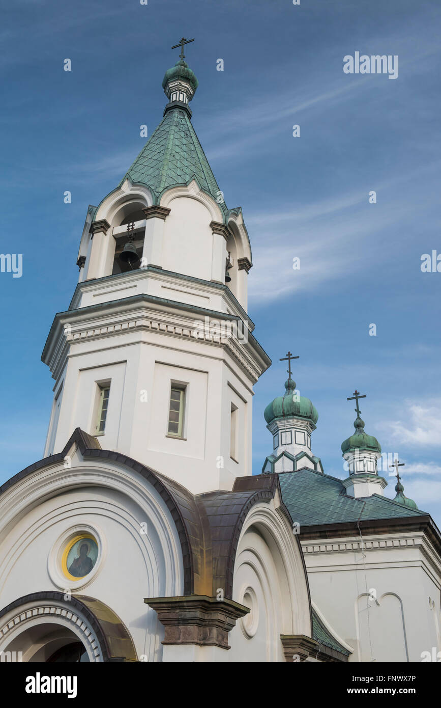 Hakodate Orthodox Church, Hokkaido, Japan Stock Photo - Alamy