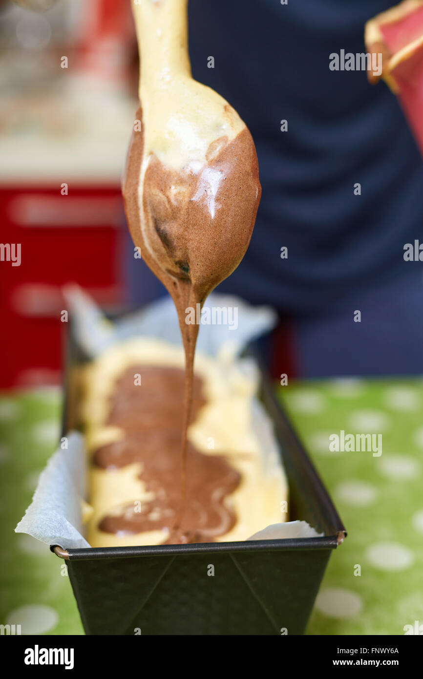 Housewife making a sweet pastry for dessert at home Stock Photo - Alamy
