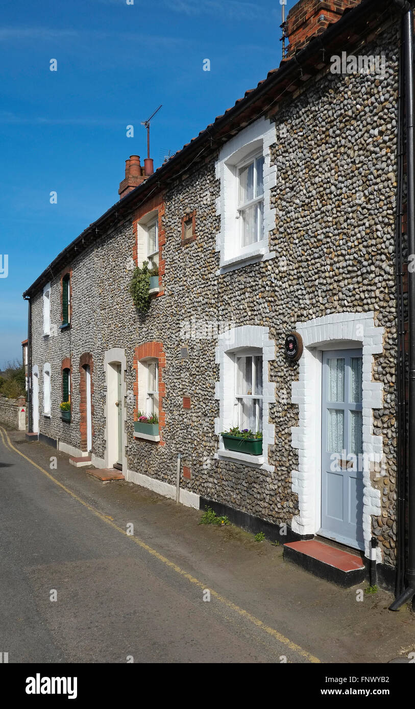 Flint cottages hi-res stock photography and images - Alamy