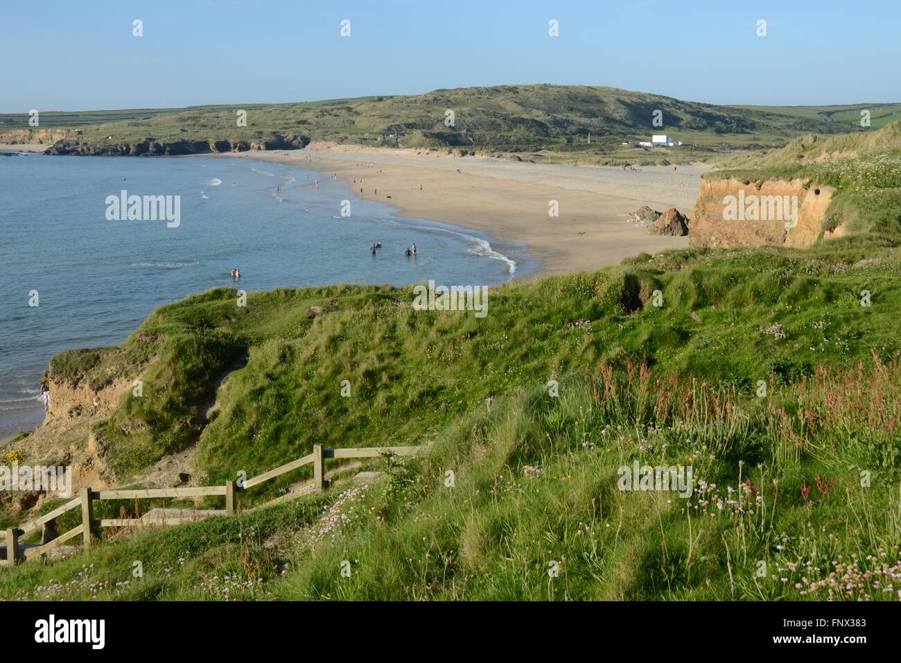 Gwithian Beach, Cornwall, UK Stock Photo - Alamy