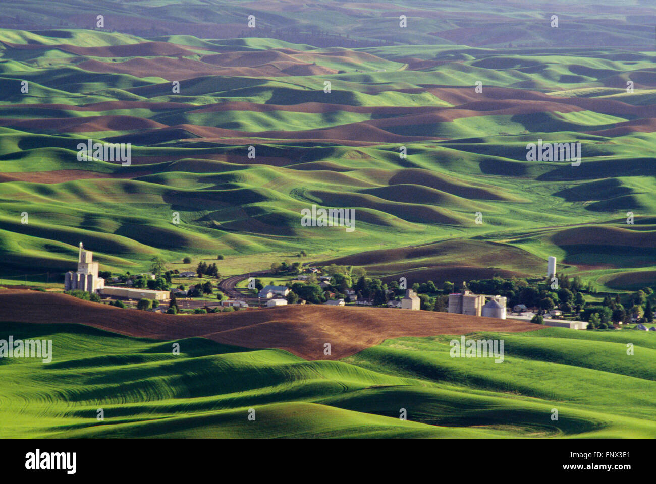 Aerial palouse field hi-res stock photography and images - Alamy