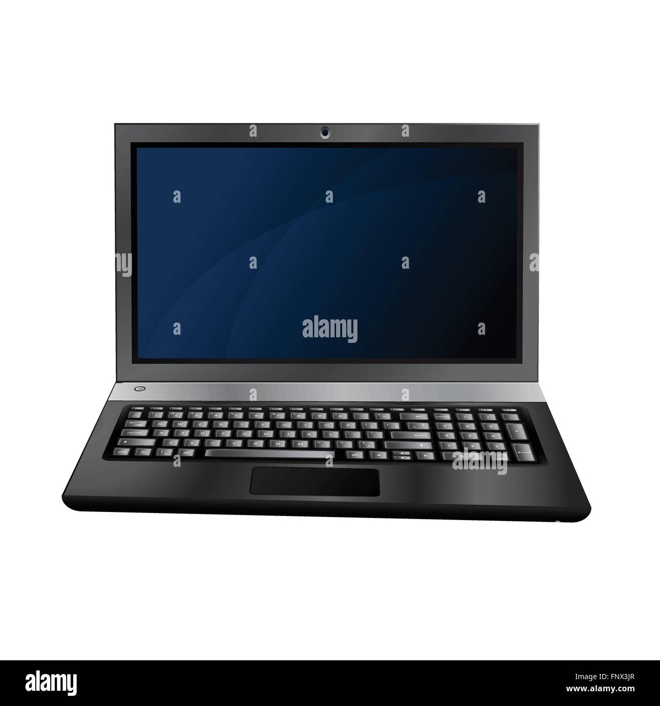 vector laptop isolated on white background Stock Vector Image & Art - Alamy