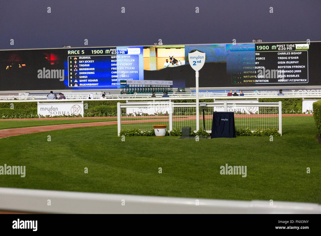 Meydan racecourse hi-res stock photography and images - Alamy