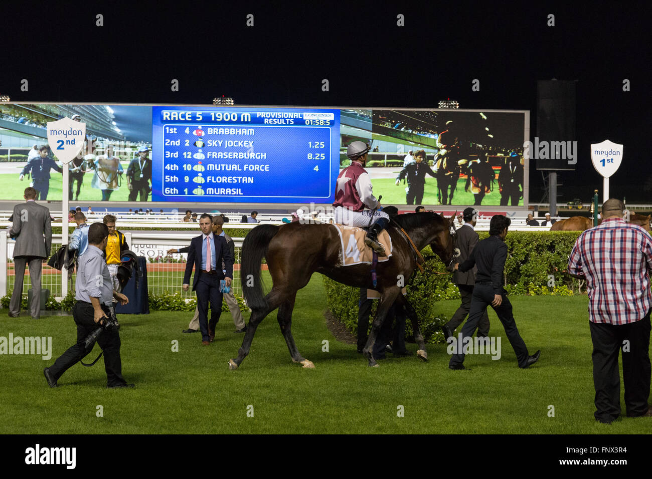 Meydan racecourse dubai uae hi-res stock photography and images - Alamy