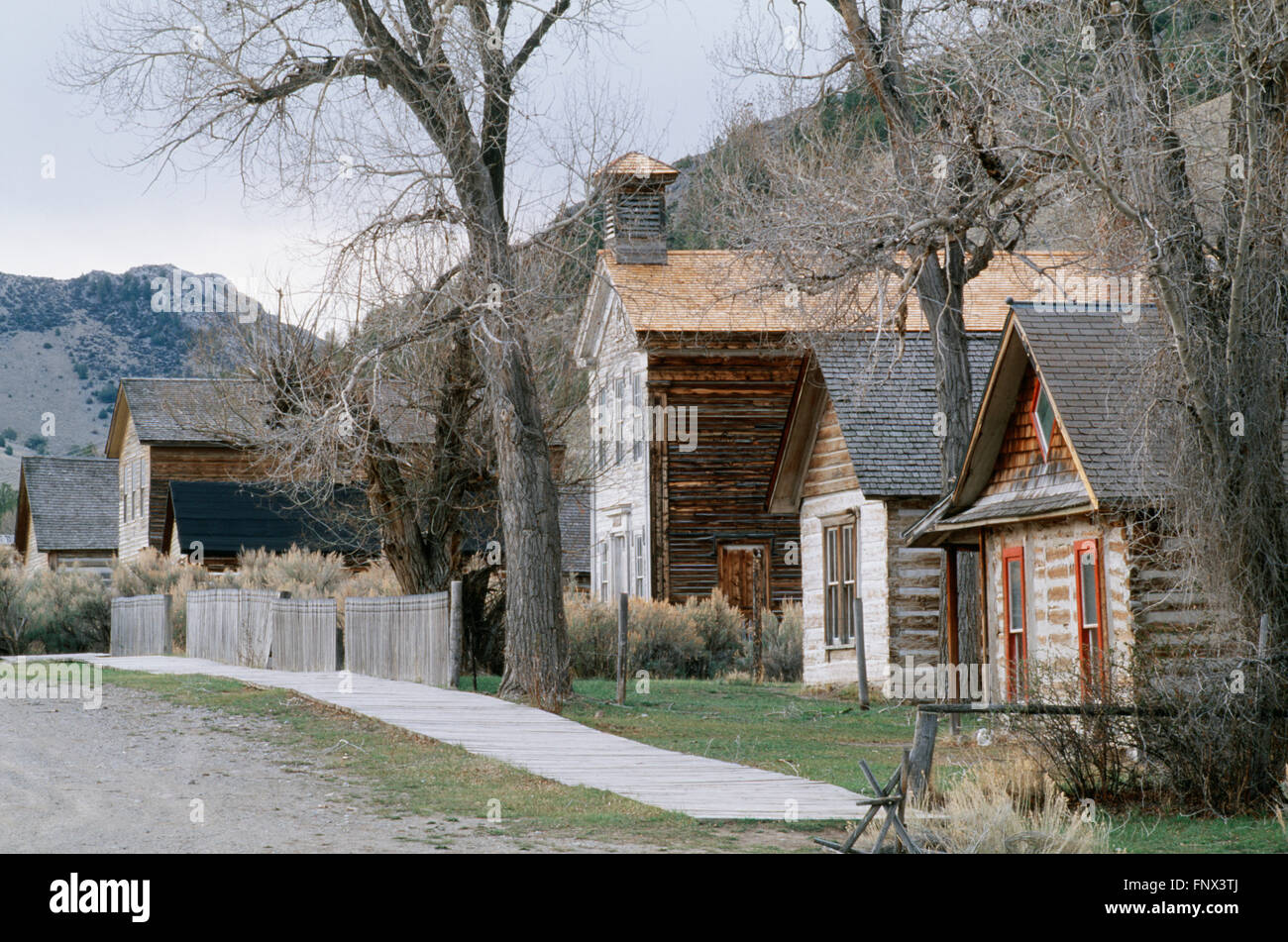 Bannack State Historical Park, Montana, USA Stock Photo - Alamy