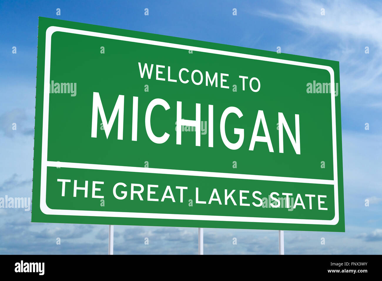 Michigan State Road Signs