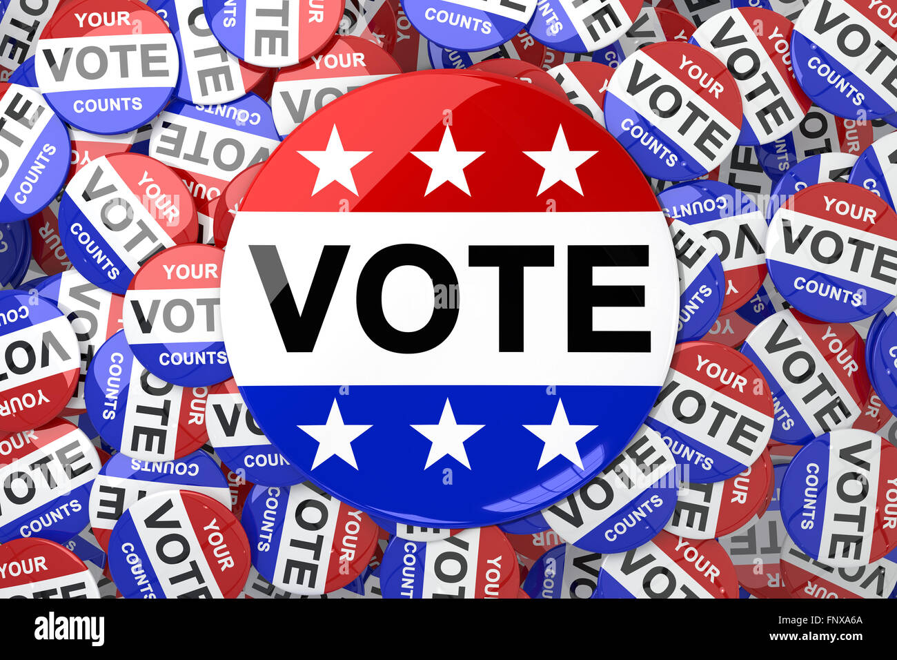 Your Vote Counts Button