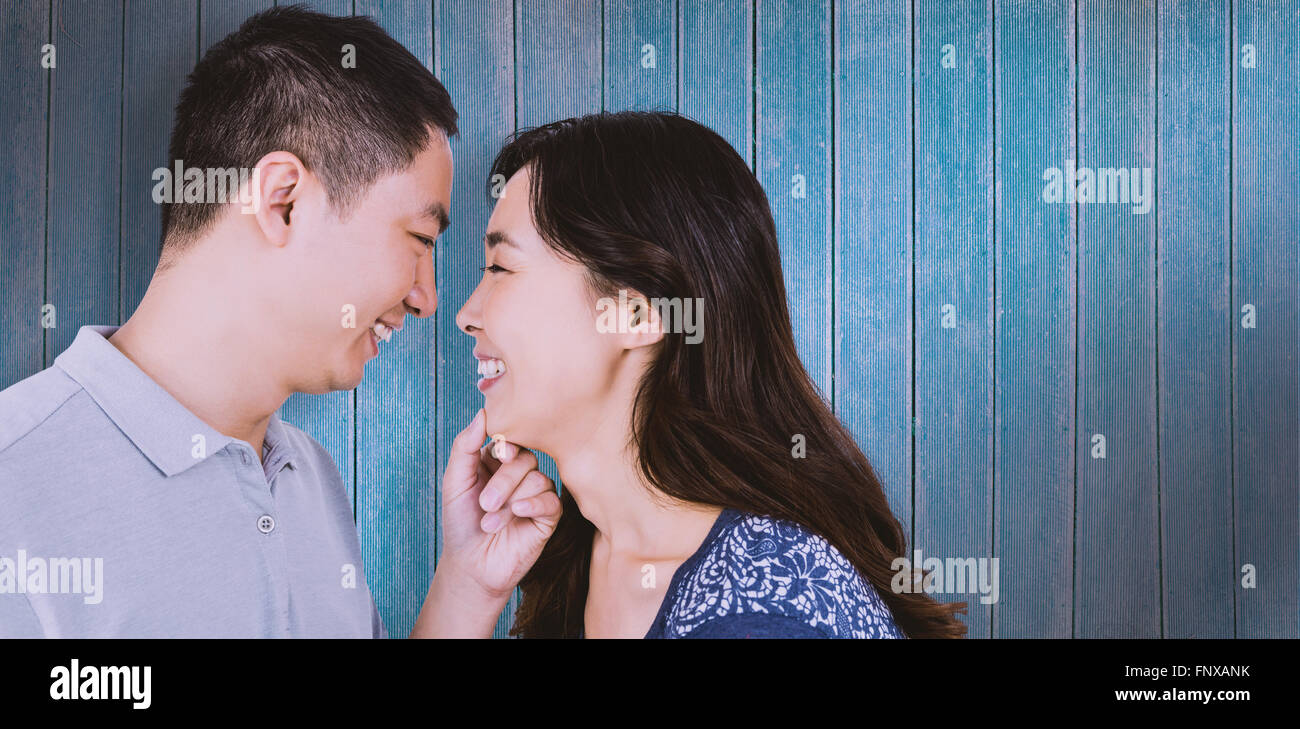 Couple man adoring woman hi-res stock photography and images - Alamy