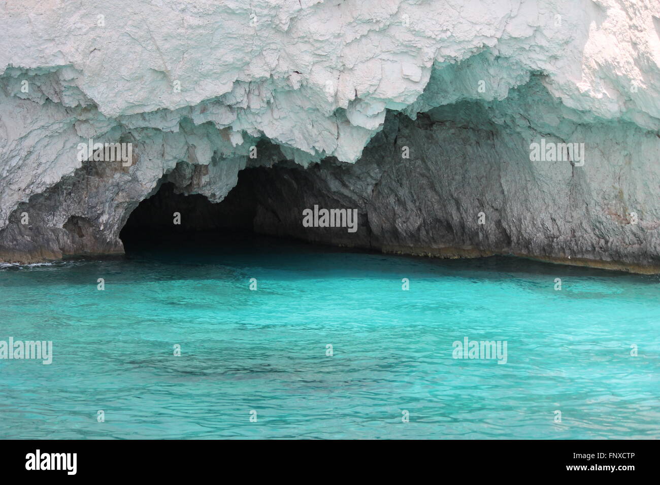 Zykynthos, Greek Island, - May 29th 2016, view from boat of stunning ...