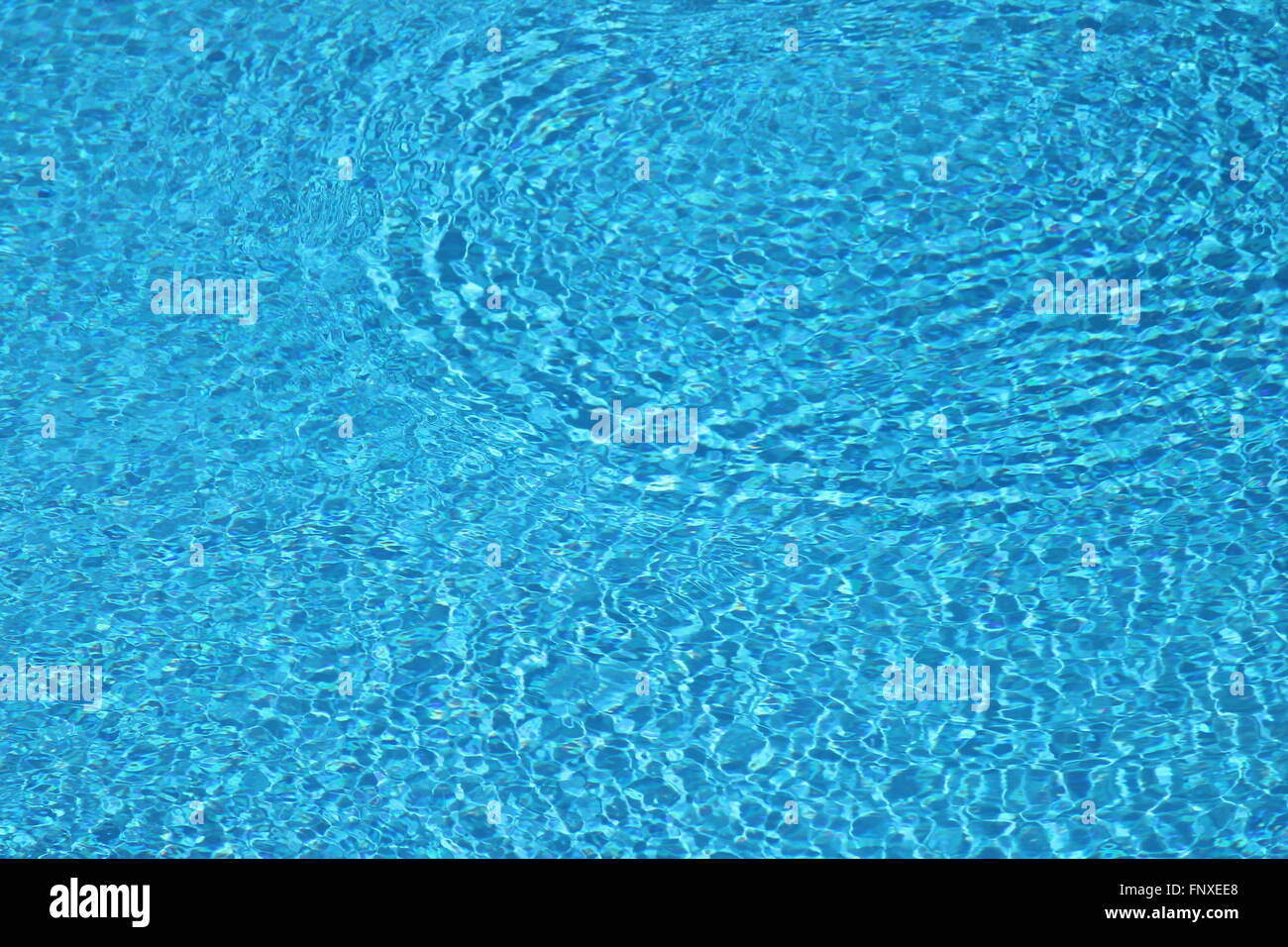 aqua blue swimming pool background copy space ripple Stock Photo - Alamy