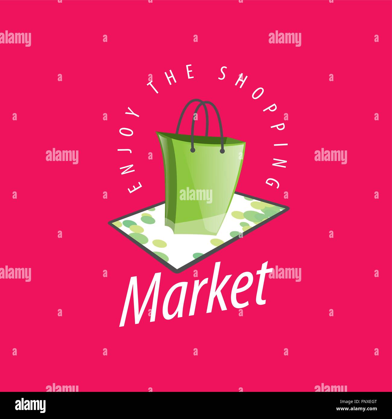 vector shopping logo Stock Vector Image & Art - Alamy
