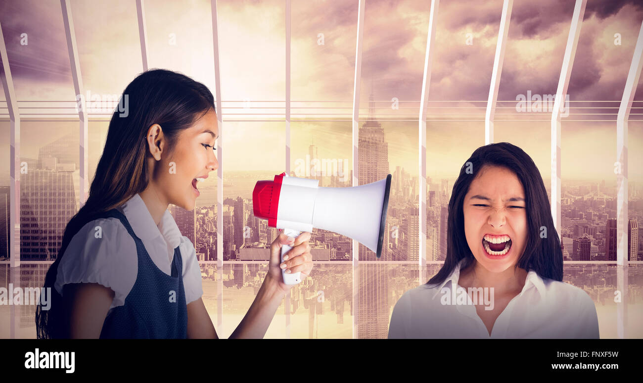 Screaming woman scene hi-res stock photography and images - Alamy