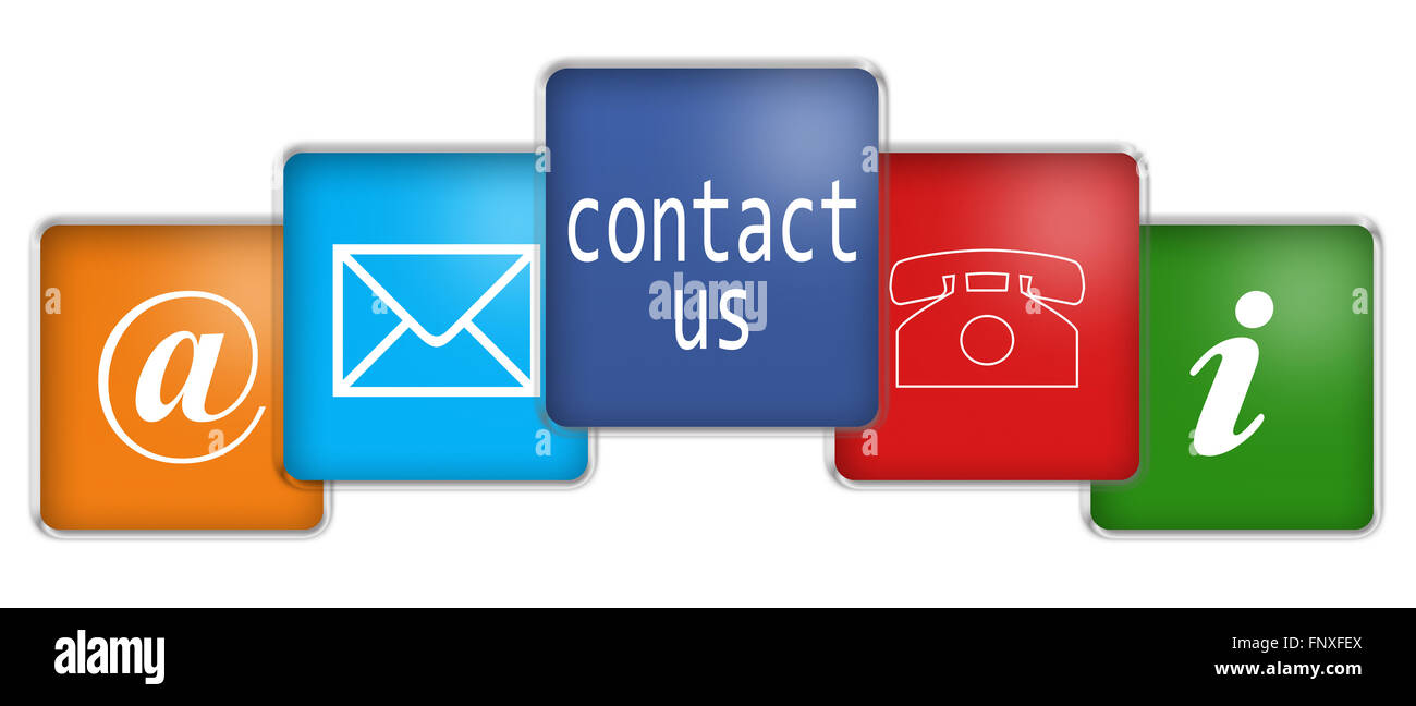 commercial contact signs for business Stock Photo - Alamy