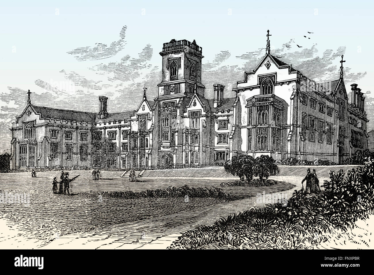 Kingswood School, Bath, England, 19th century Stock Photo - Alamy