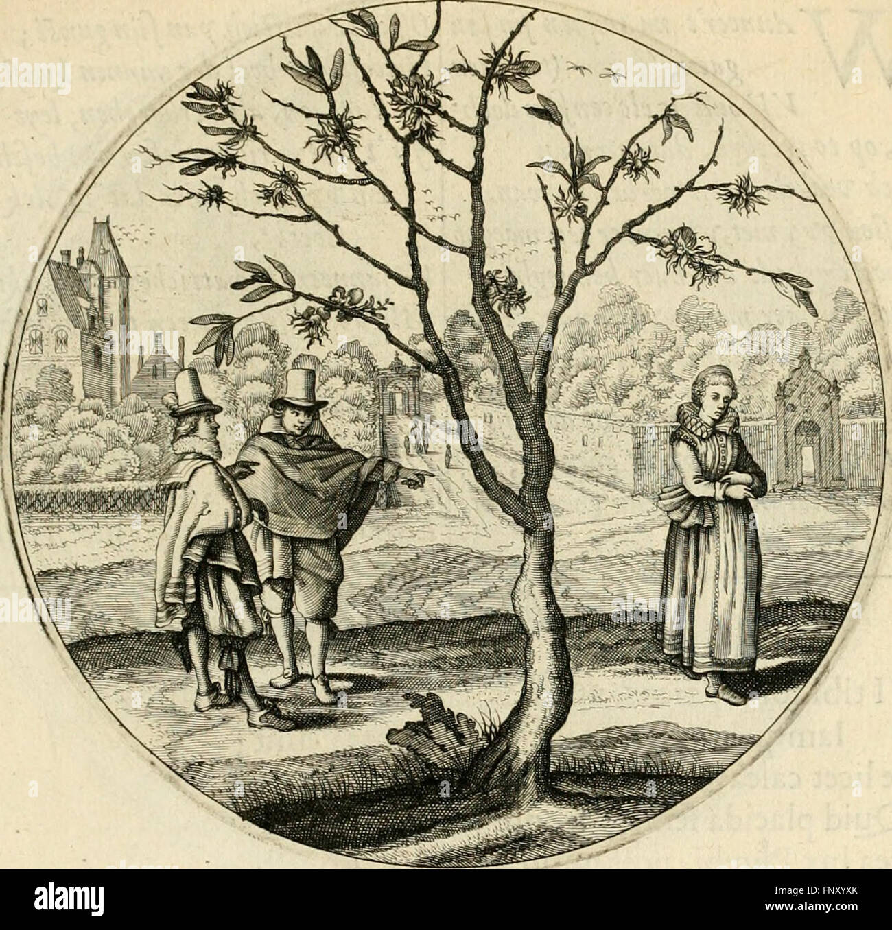 A 1618 philosophical work exploring human life through a symbolic ...