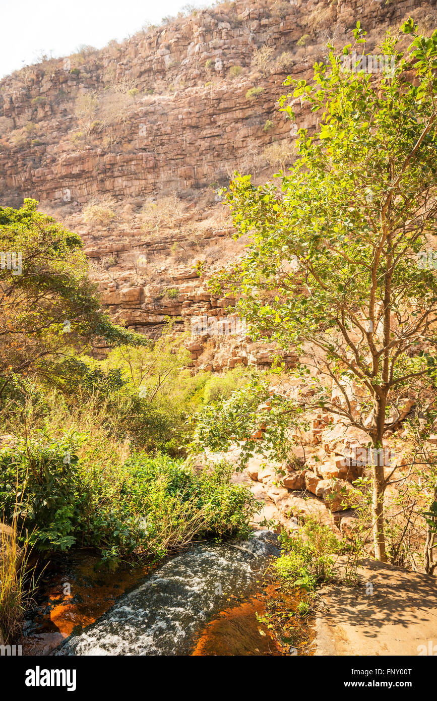 Moremi Gorge (Goo Moremi) is a deep ravine in rural Botswana, Africa ...