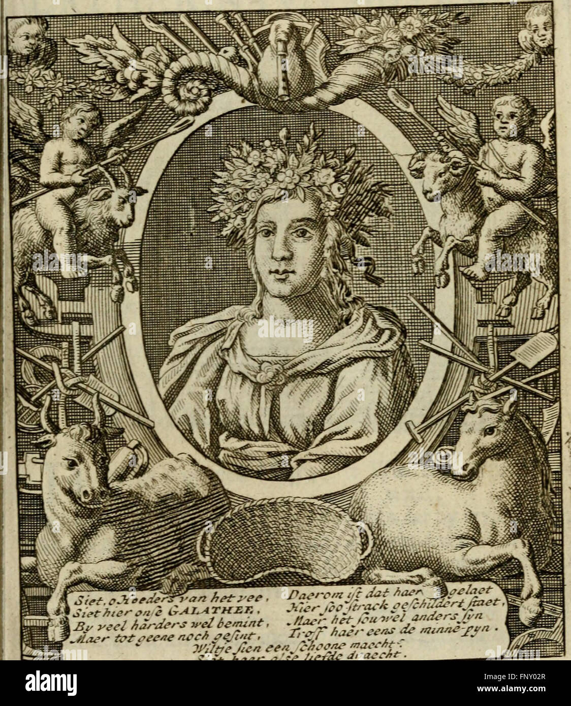 A 1779 collection of Dutch poems and plays, including 'Sinne- en minne ...