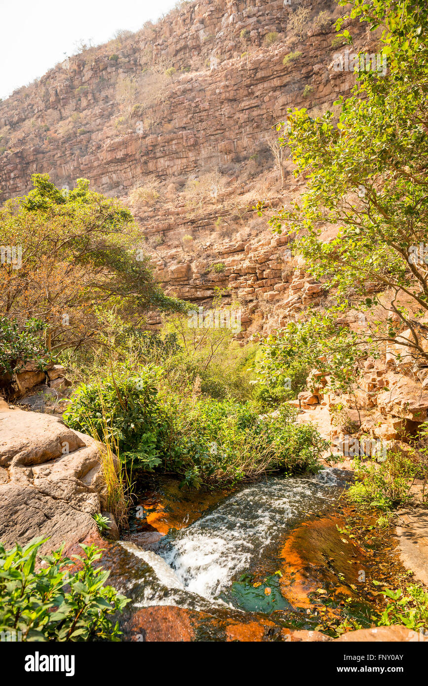 Moremi Gorge (Goo Moremi) is a deep ravine in rural Botswana, Africa ...