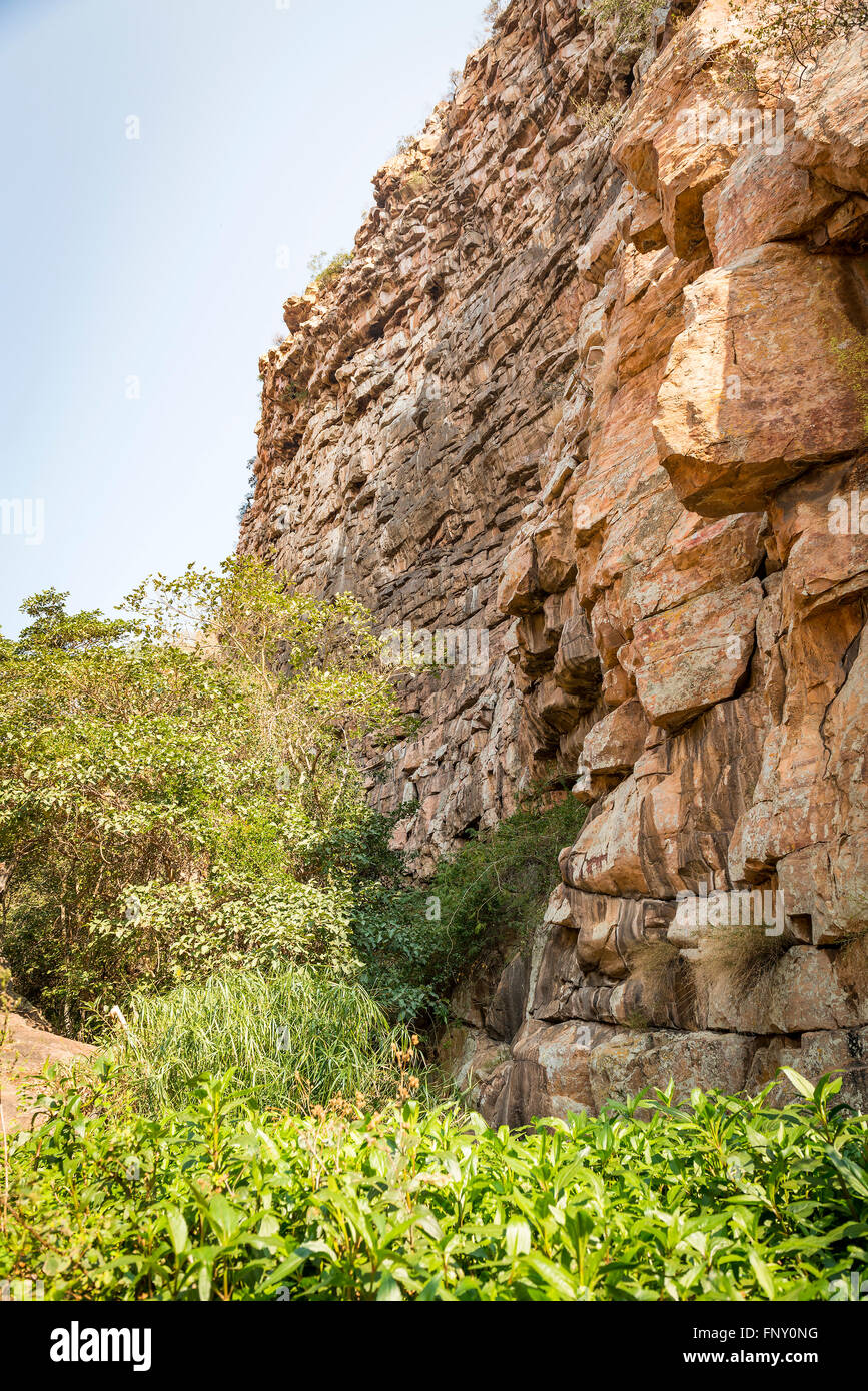 Moremi Gorge (Goo Moremi) is a deep ravine in rural Botswana, Africa ...